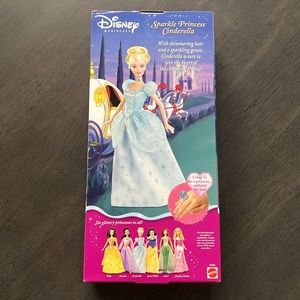 Mattel | Toys | 204 Disney Sparkle Princess Cinderella | Poshmark